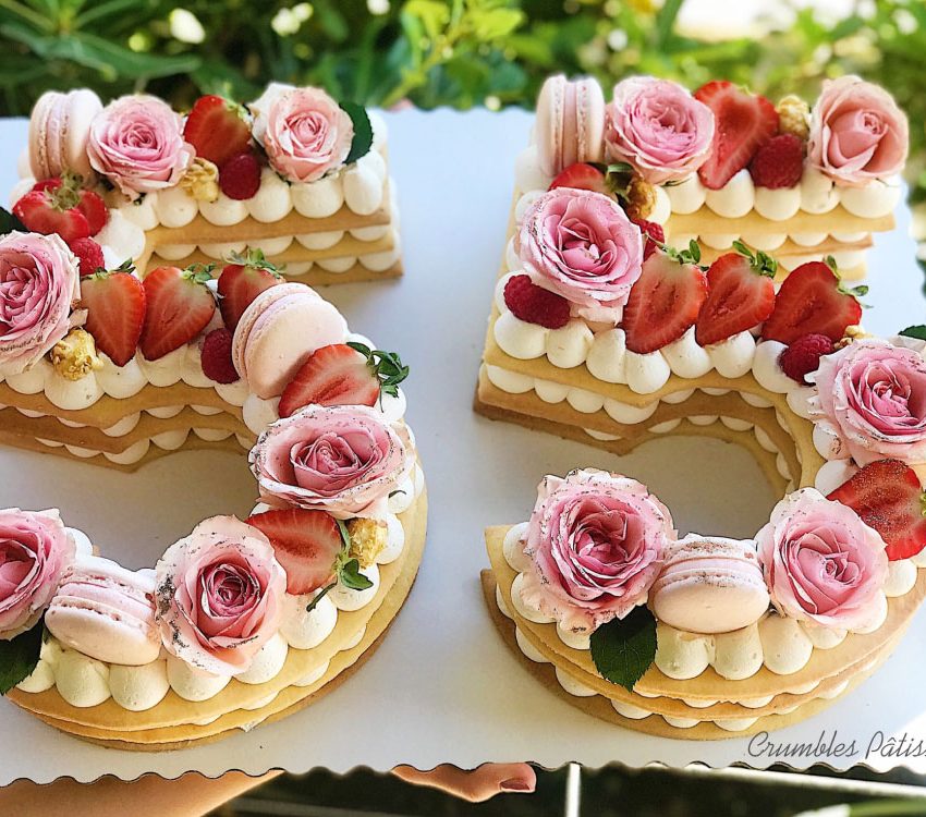 Number Cakes – Crumbles Patisserie