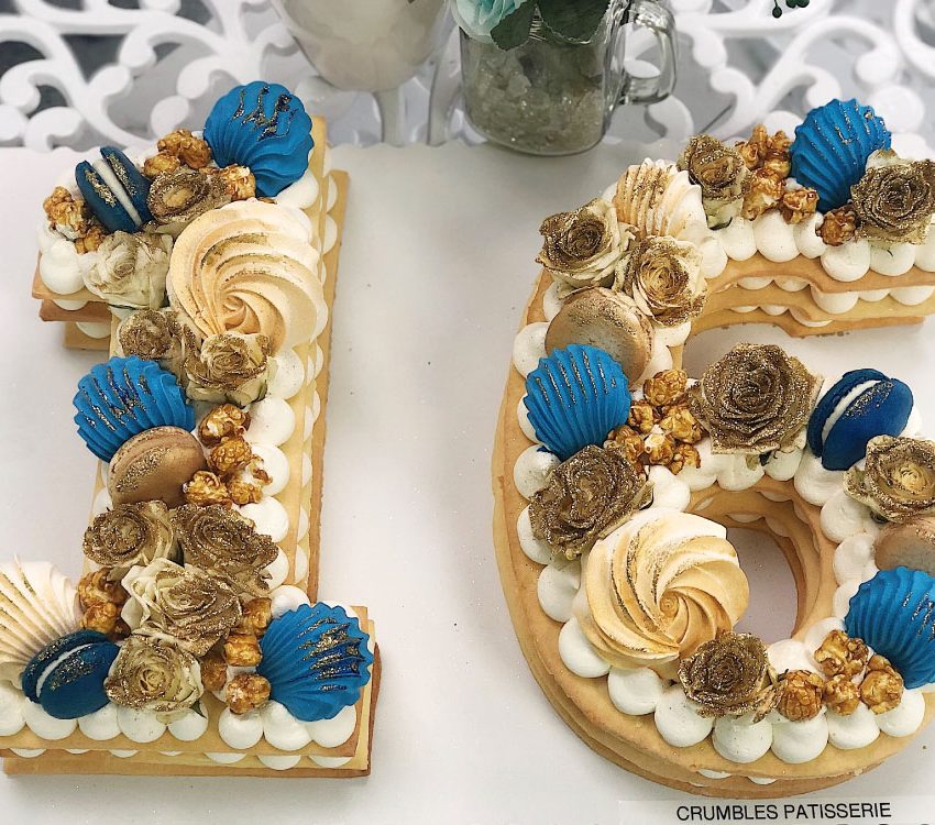 Number Cakes – Crumbles Patisserie