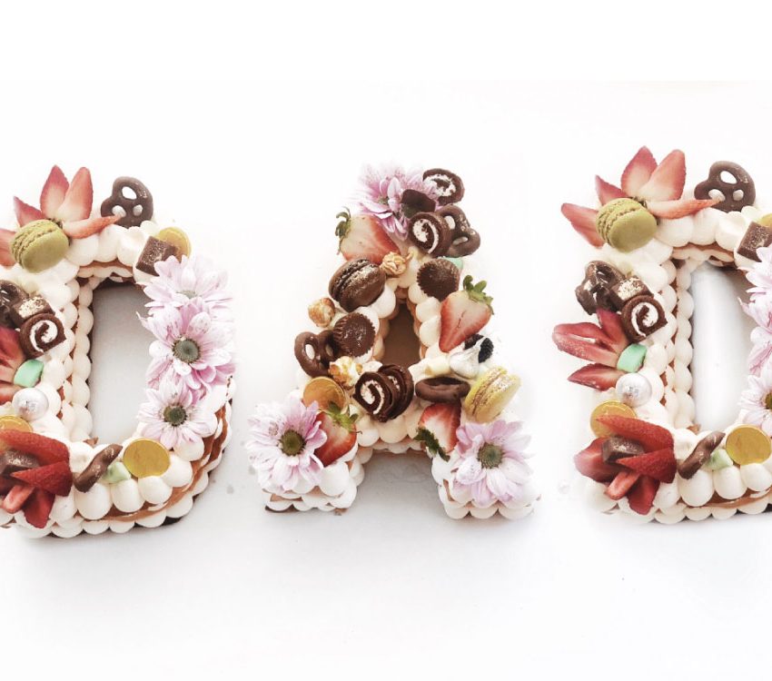 Letter Cakes – Crumbles Patisserie