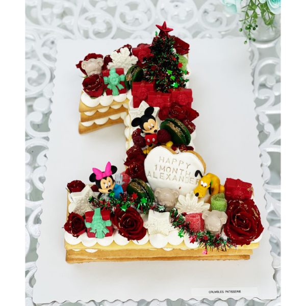 Number Cakes – Crumbles Patisserie