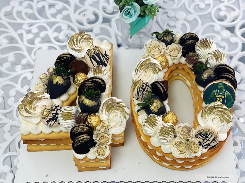 Number Cakes – Crumbles Patisserie