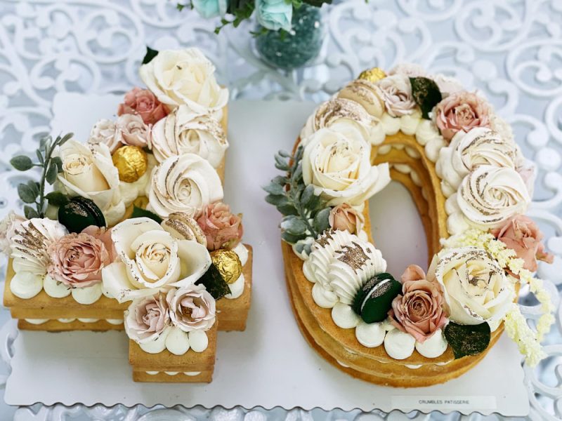 Number Cakes – Crumbles Patisserie