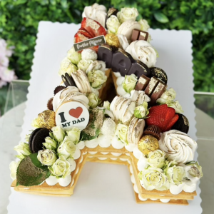 Letter Cakes – Crumbles Patisserie