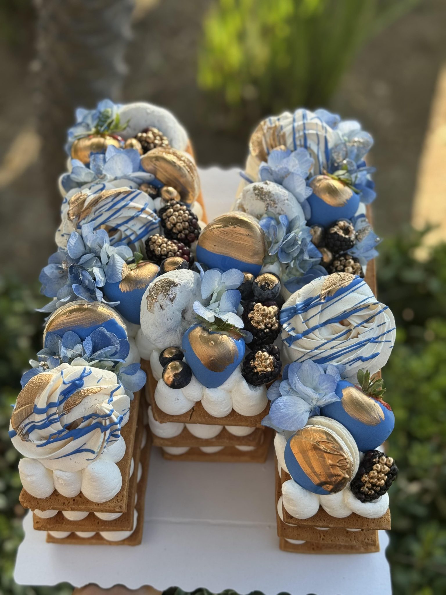 Letter Cakes – Crumbles Patisserie